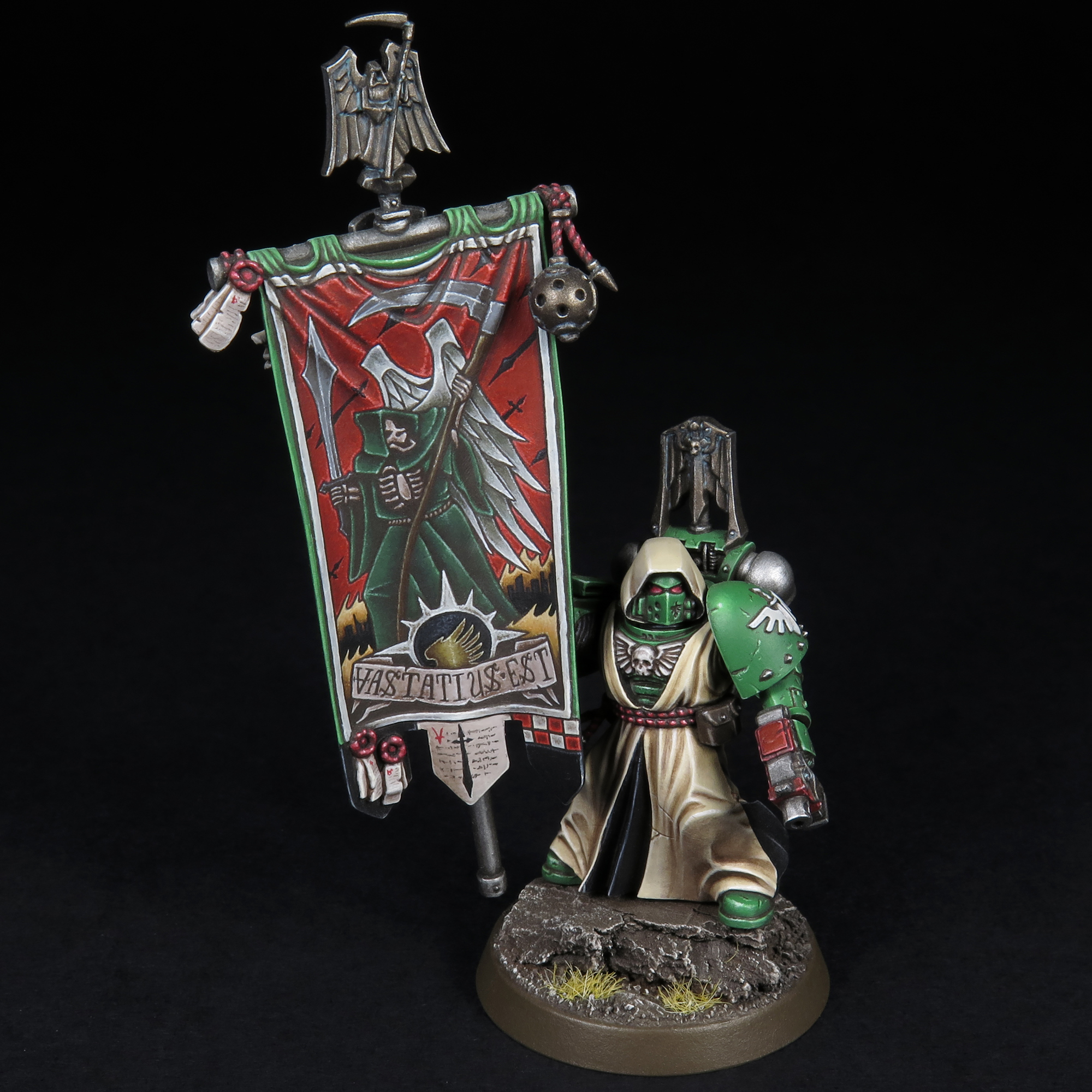 Dark Angels 40k Banner