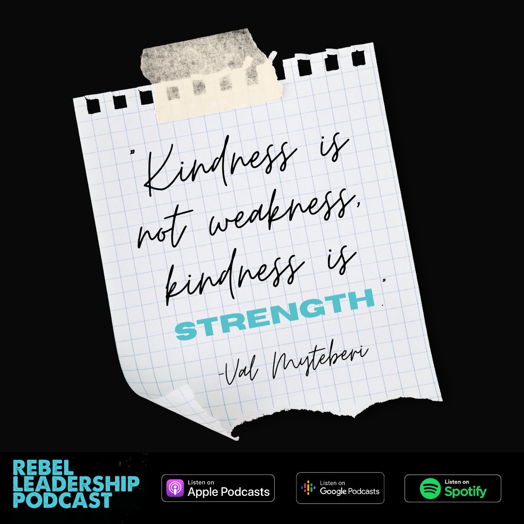 Kindness Is Not Weakness