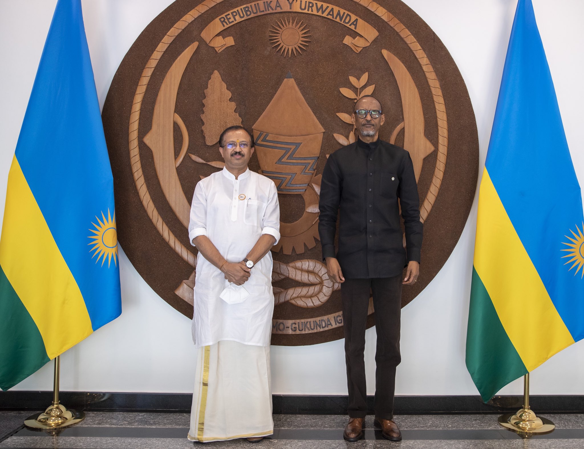 Presidency | Rwanda on Twitter: "Today at Urugwiro Village, President Kagame received Indian ...