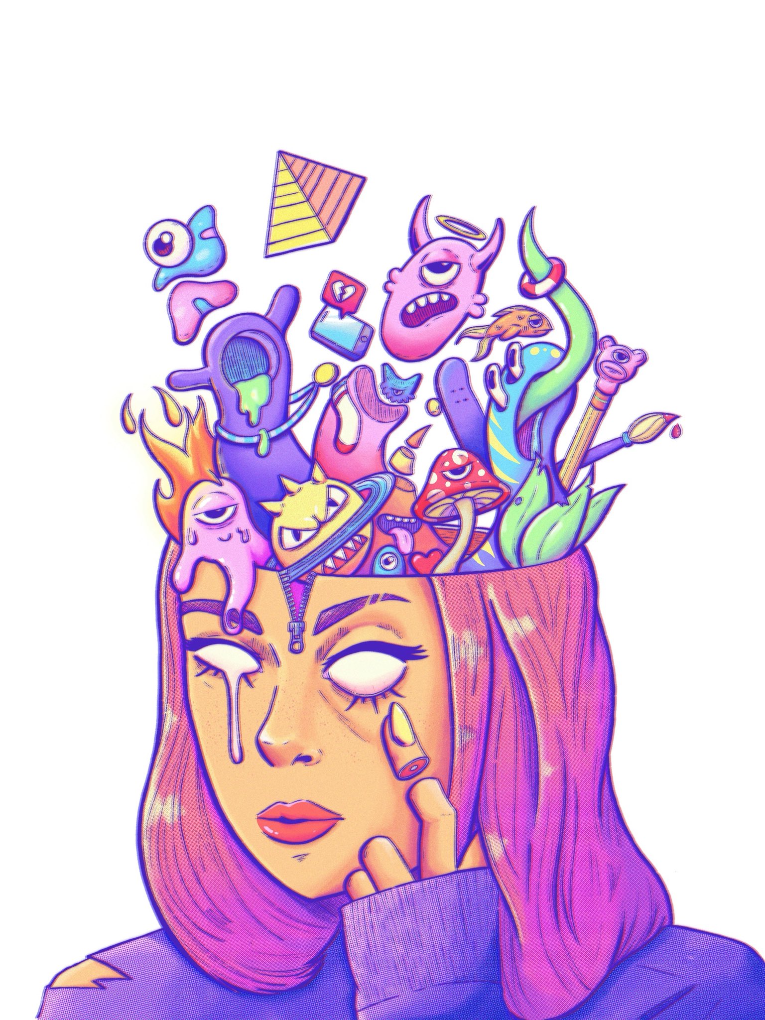 Trippy Stoner Drawings Tumblr