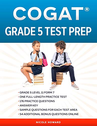 [PDF] DOWNLOAD FREE COGAT® GRADE 5 TEST PREP: Grade 5 Level 11 Form 7 ...