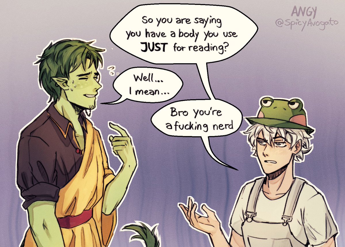 「Swamp librarian c!Sam my beloved Bonus:」|Angy🚦の漫画