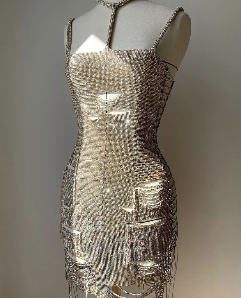 Swarovski Crystals Dress