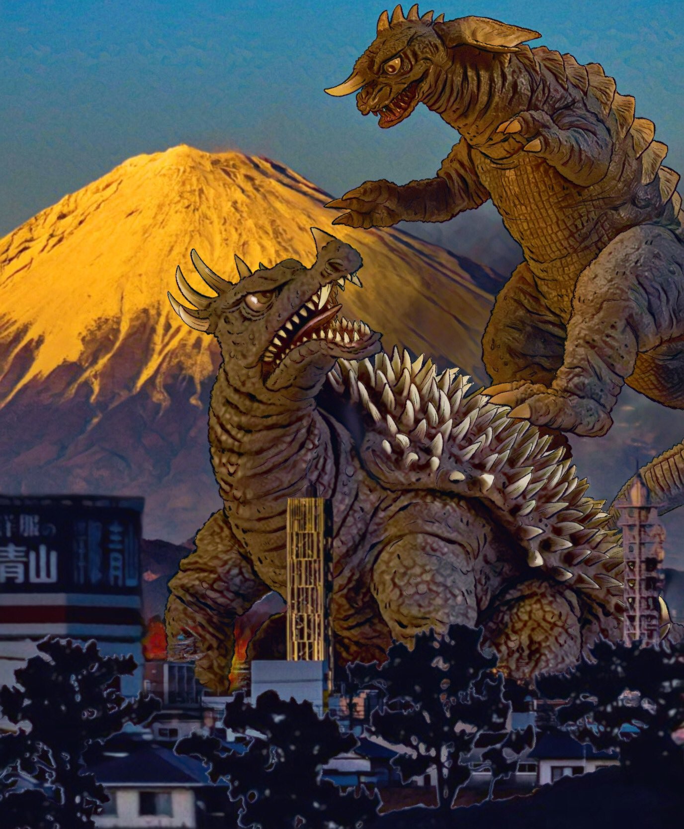 Godzilla Vs Baragon
