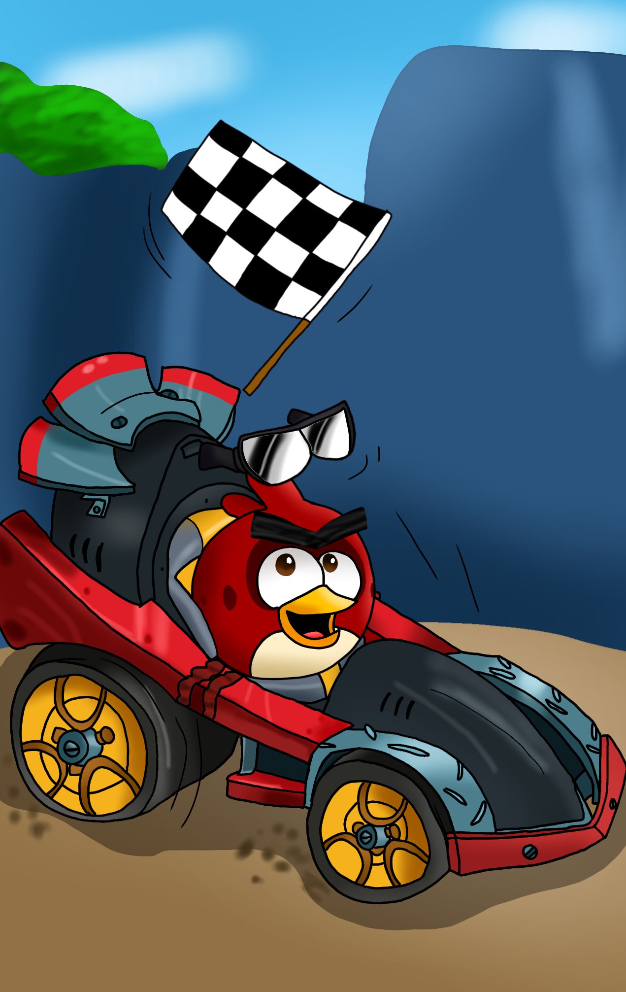 Angry Birds Go Cars