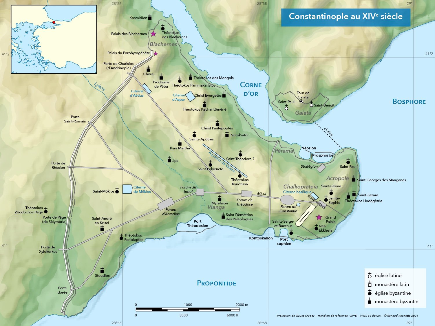 Siege Of Constantinople Map