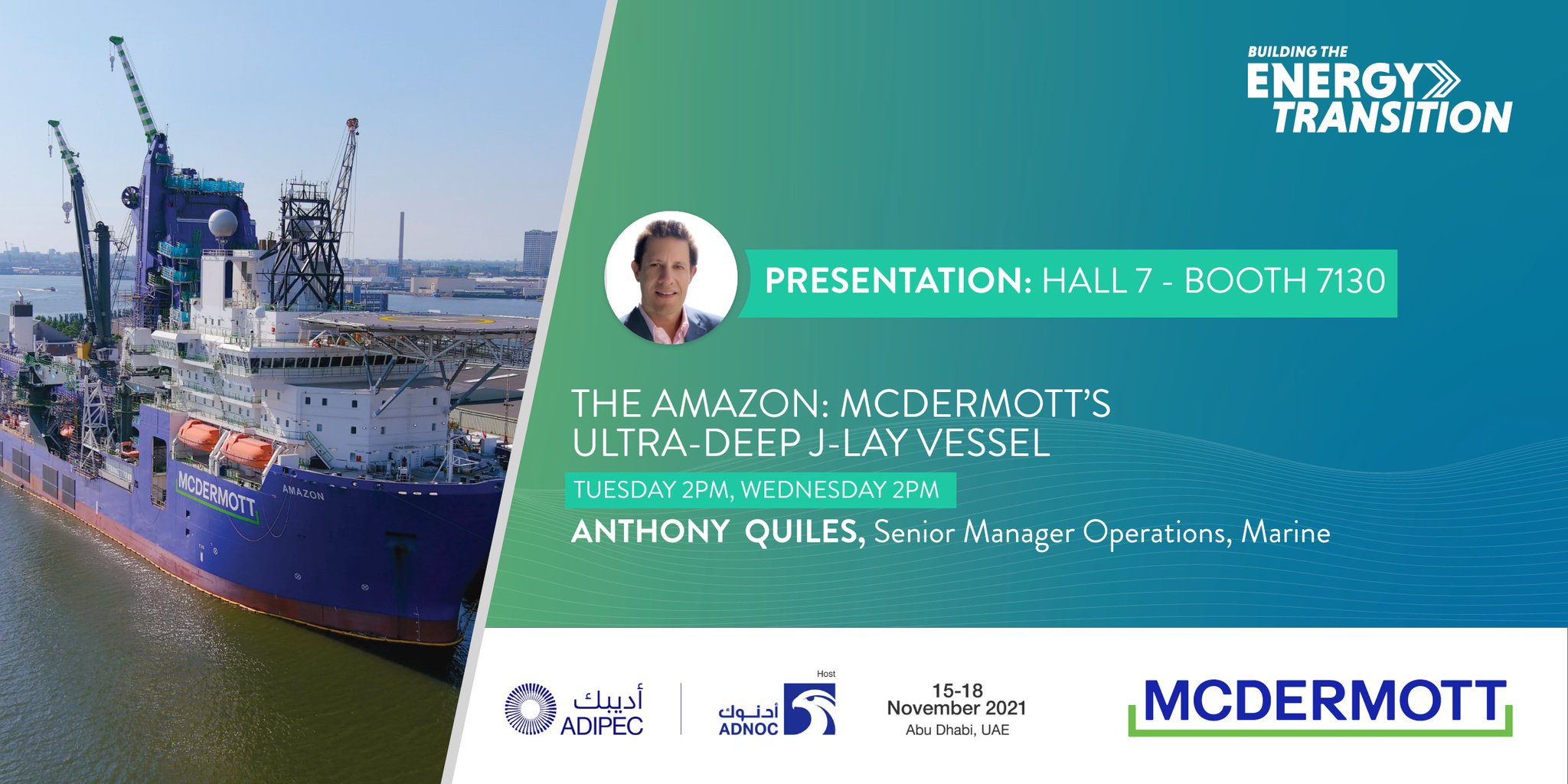 McDermott on Twitter: "#McDermott's Amazon vessel is redefining what is possible within ultra ...