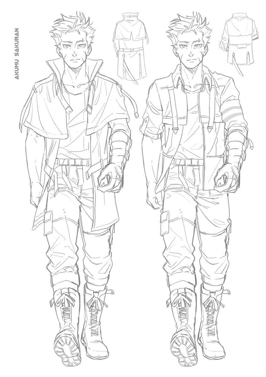 「Yami and Callan #art #wipart 」Ao-n-Shiroの漫画