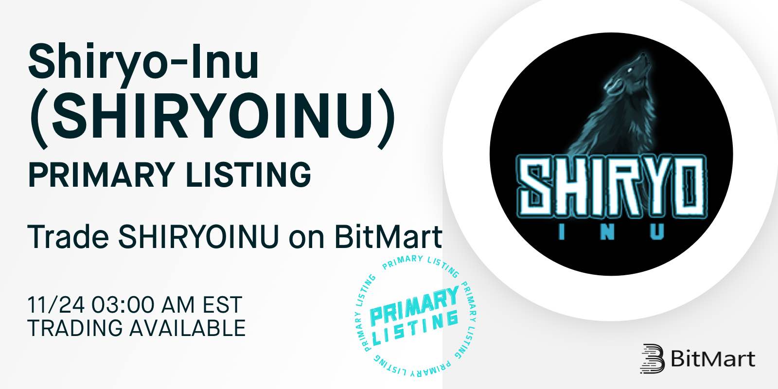 BitMart.Exchange on Twitter: "🔔 BitMart is thrilled to announce the exclusive primary listing of ...