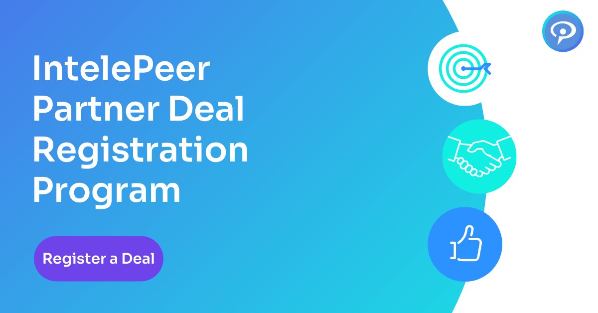 Intelisys on Twitter: "IntelePeer is thrilled to launch its partner deal registration program ...