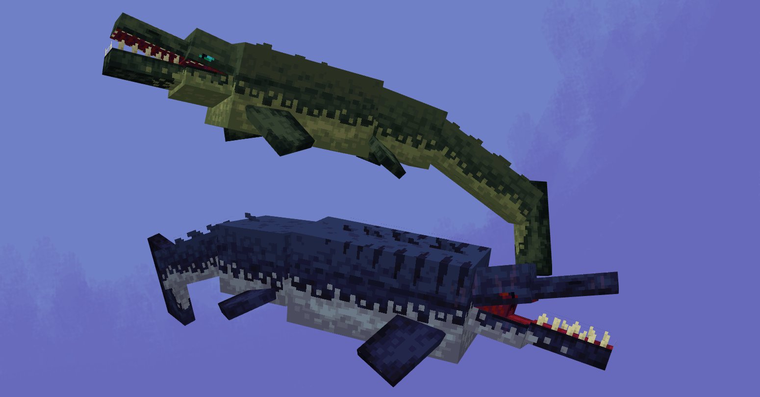 Mosasaurus Minecraft #minecraft #jurassic #mosasarus #jurassicpark