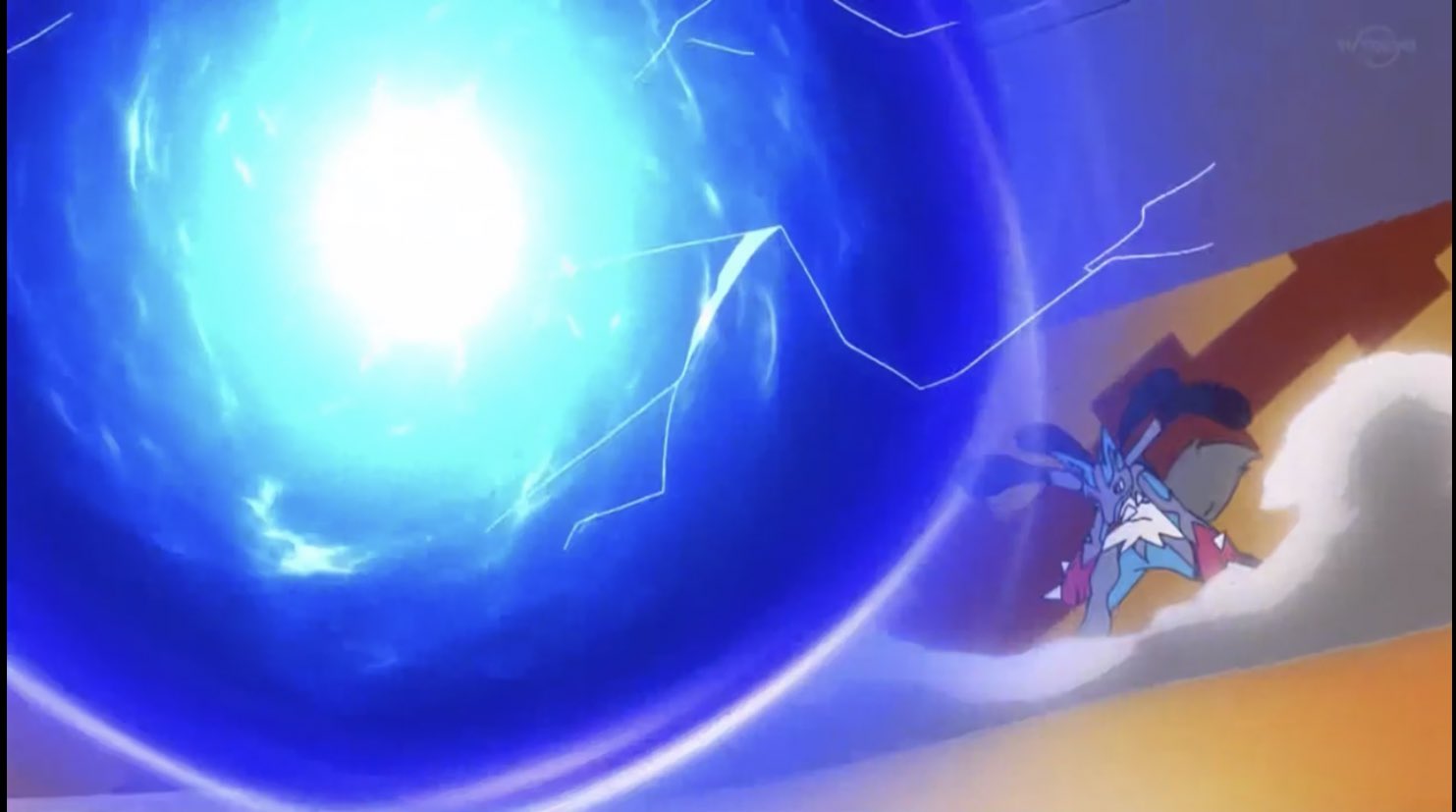 Mega Lucario Aura Sphere