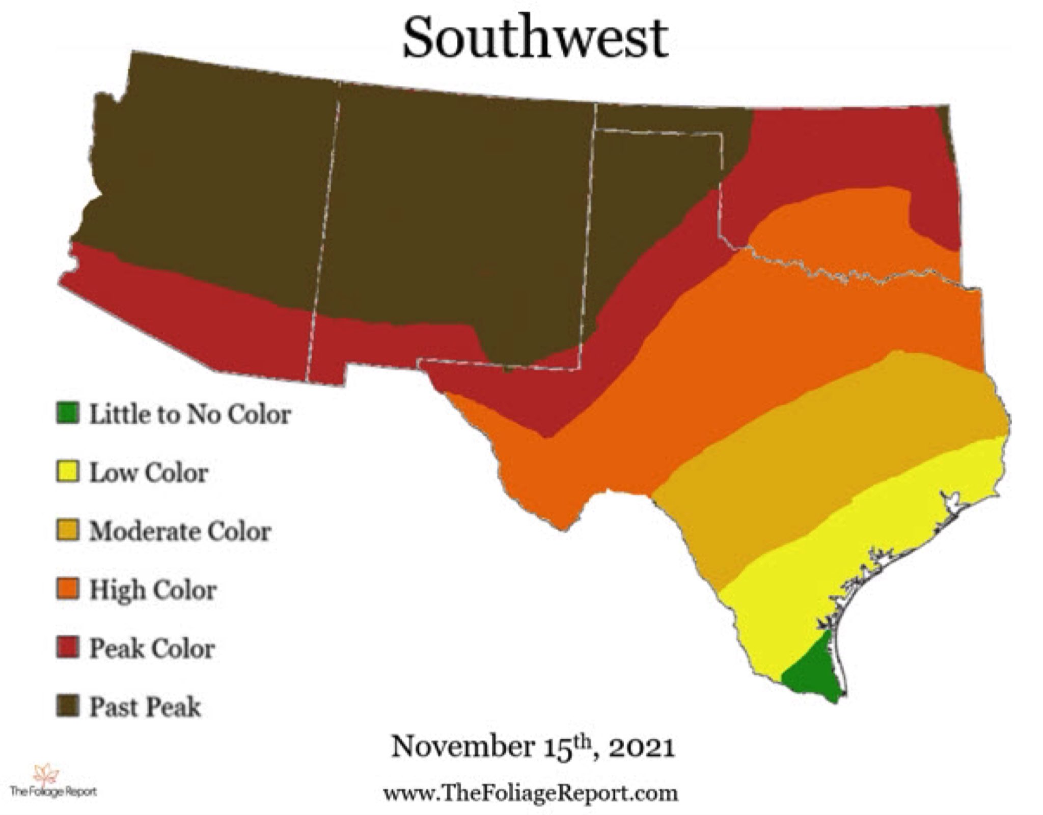 Southwest Region Map