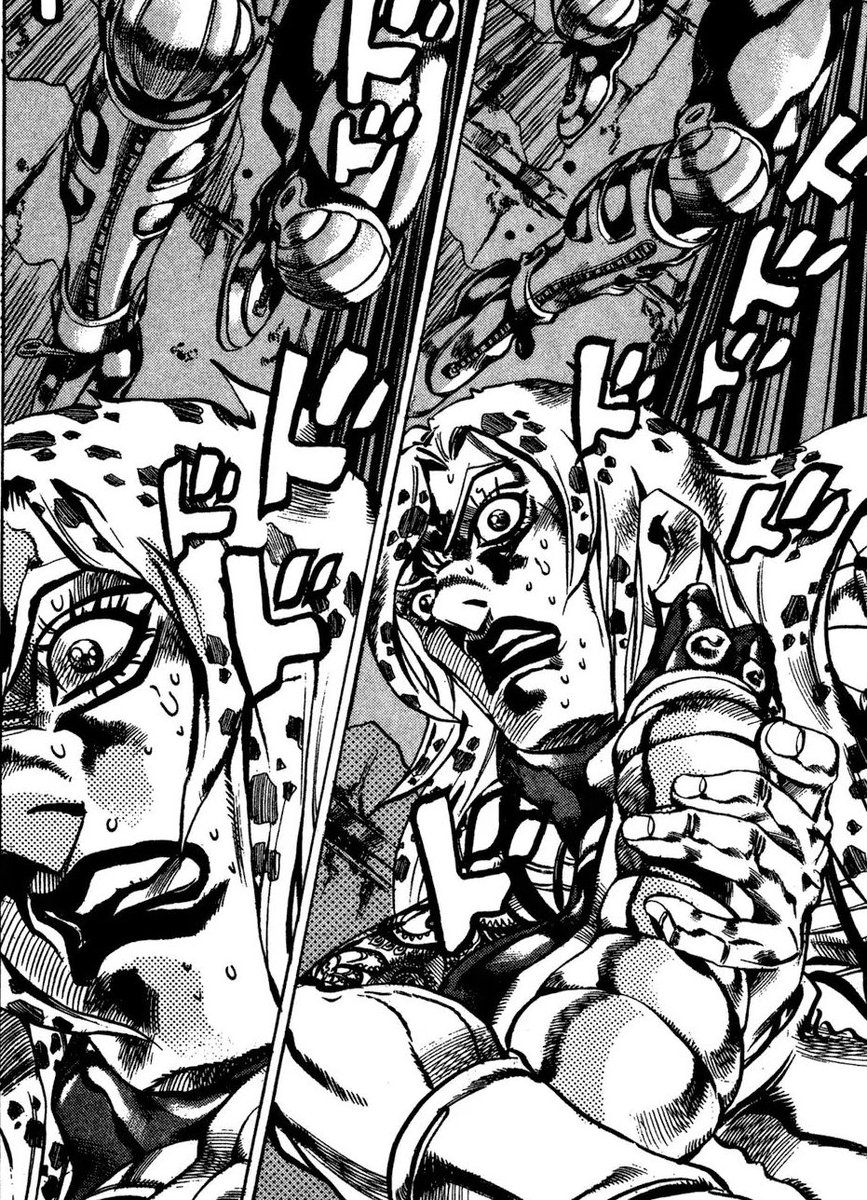 「November 16 , 1998, Manga chapter 575 "T」|JoJoの漫画