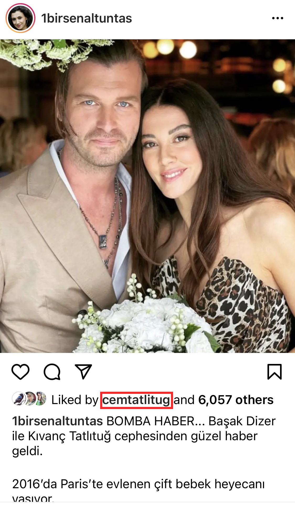 Kivanc Tatlitug And His Wife
