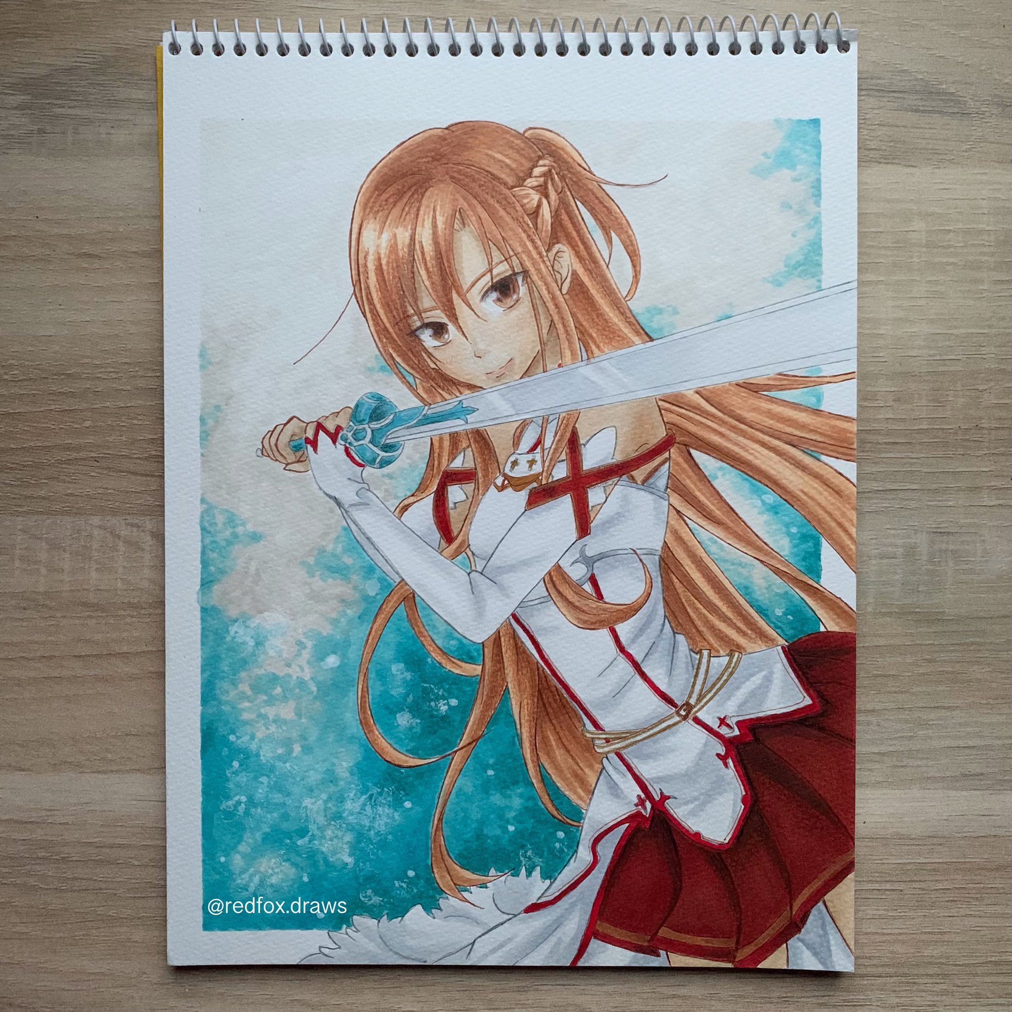 Sword Art Online Asuna Drawing