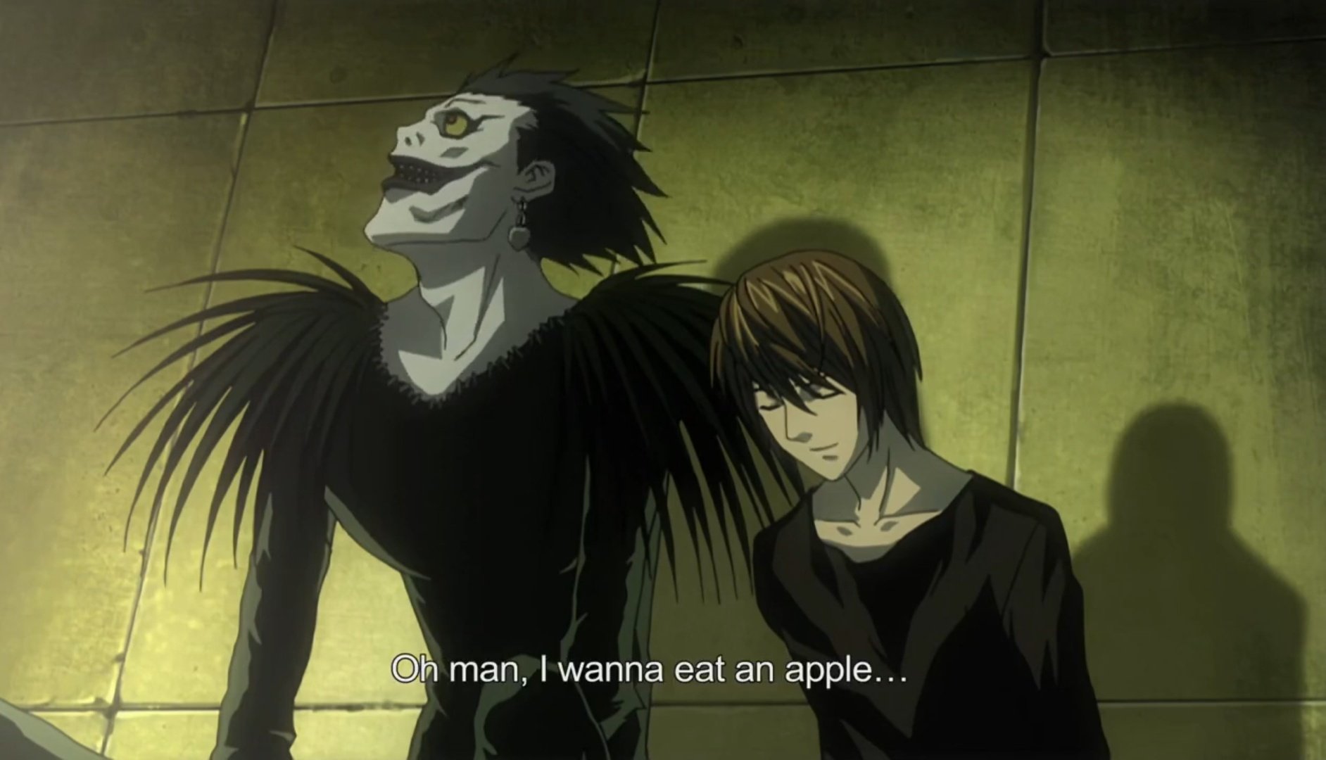Ryuk Eating Apple