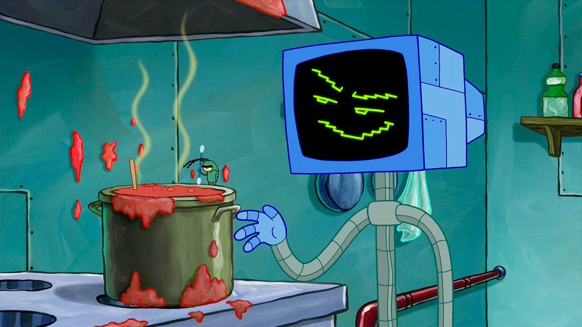 Plankton And Karen Wedding