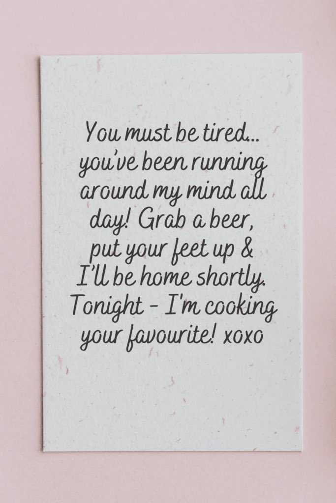 Cute Notes For Your Boyfriend