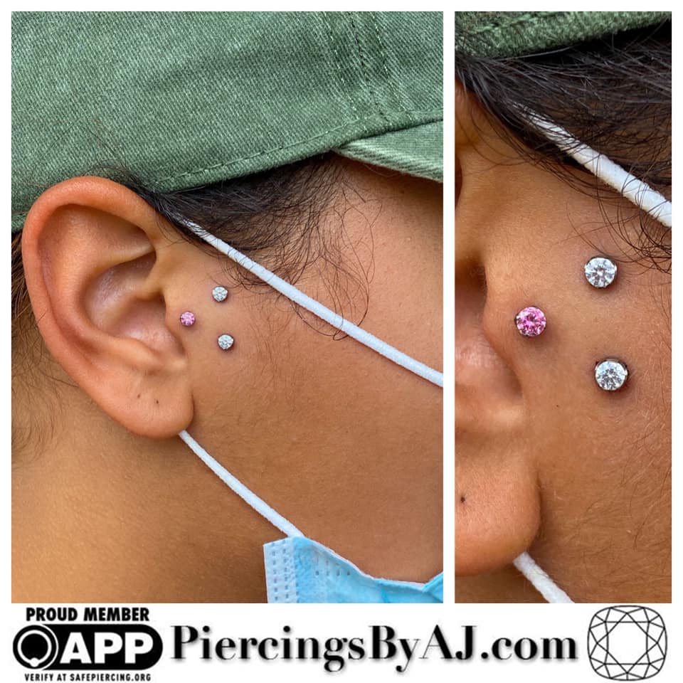 Sideburn Surface Piercing