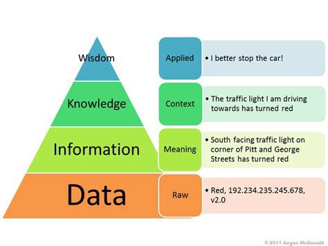 Distinctions Of Data And Information