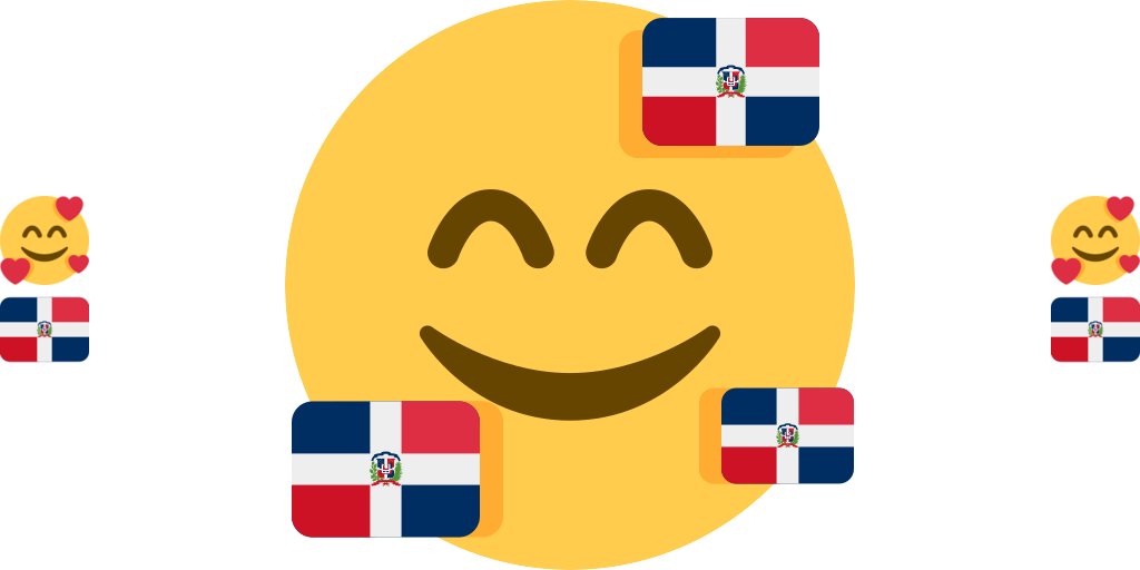 Dominican Flag Emoji