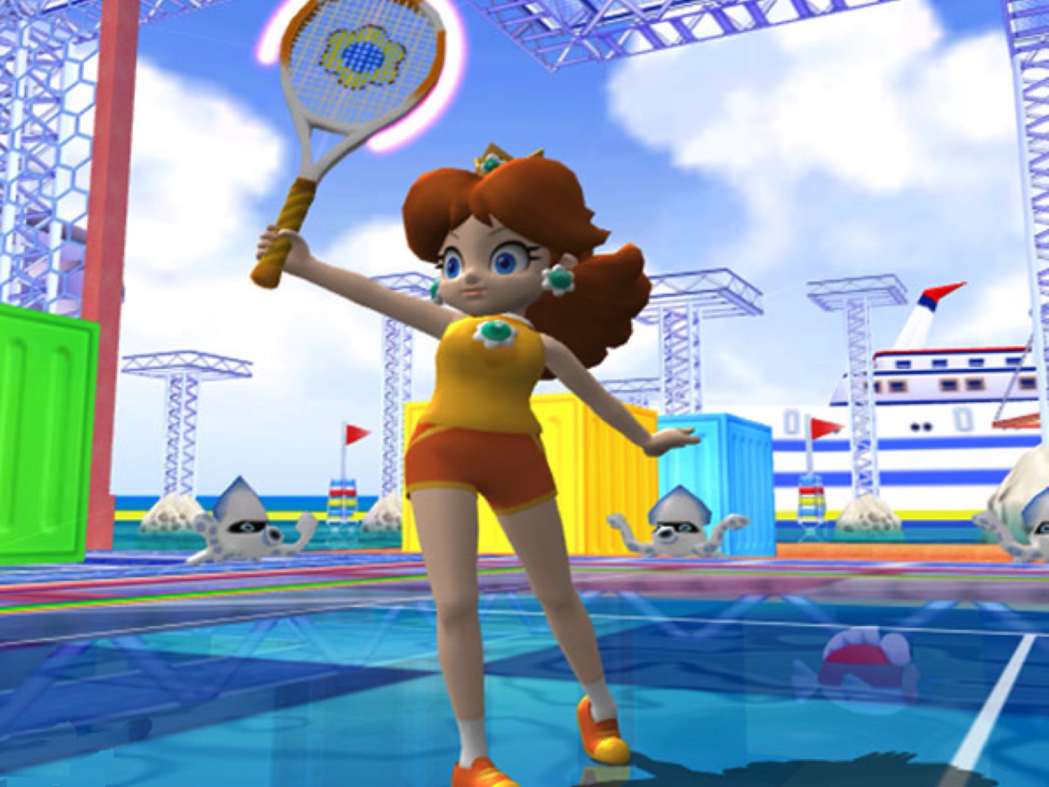 Princess Daisy Tennis