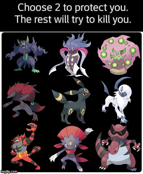 Pokemon Dark Type Names