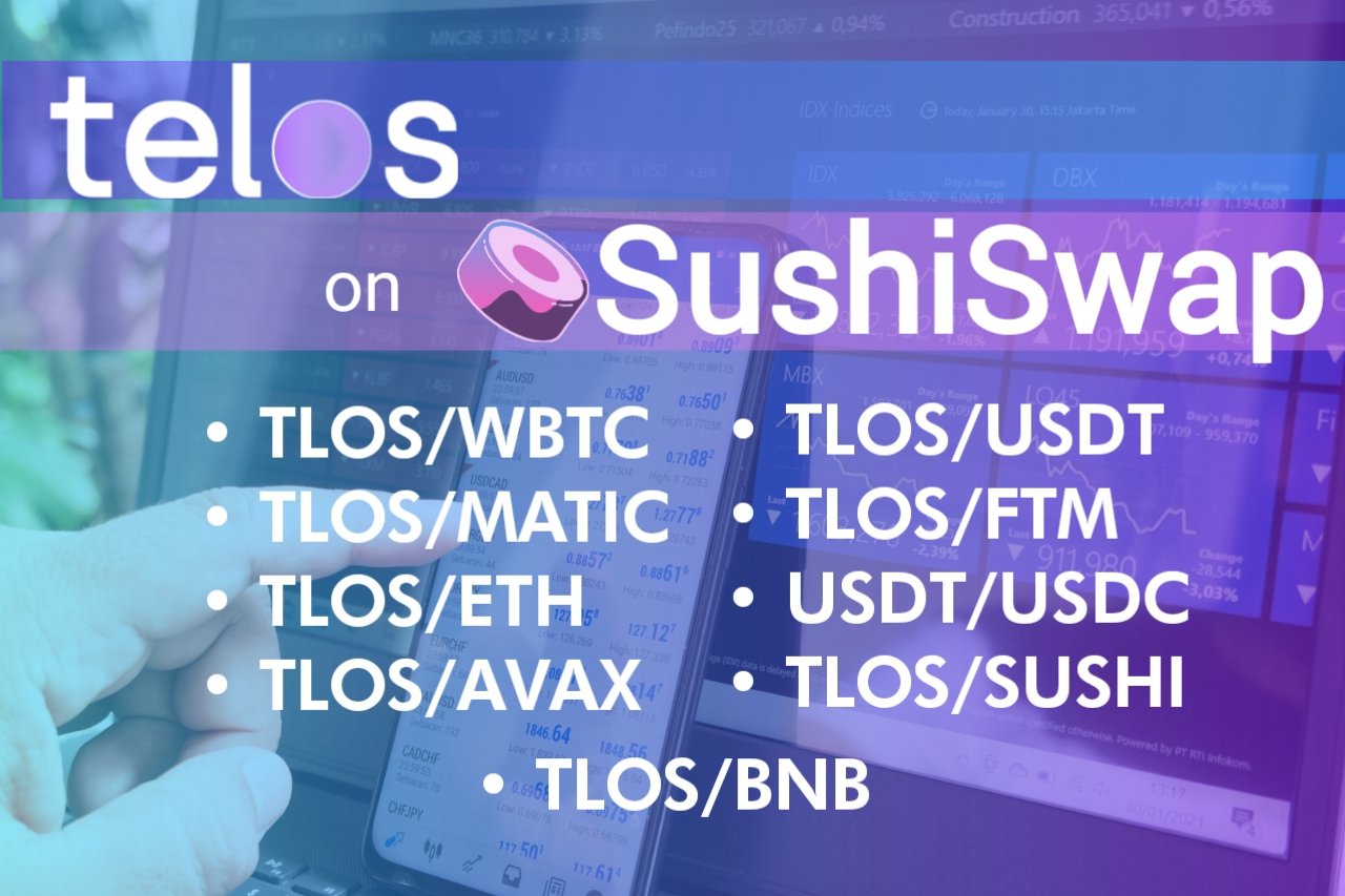 ☬BᴇᴇCᴇᴇBᴇᴇ☬ on Twitter: "#Sushiswap is deploying on the #Telos EVM, which will allow users to ...