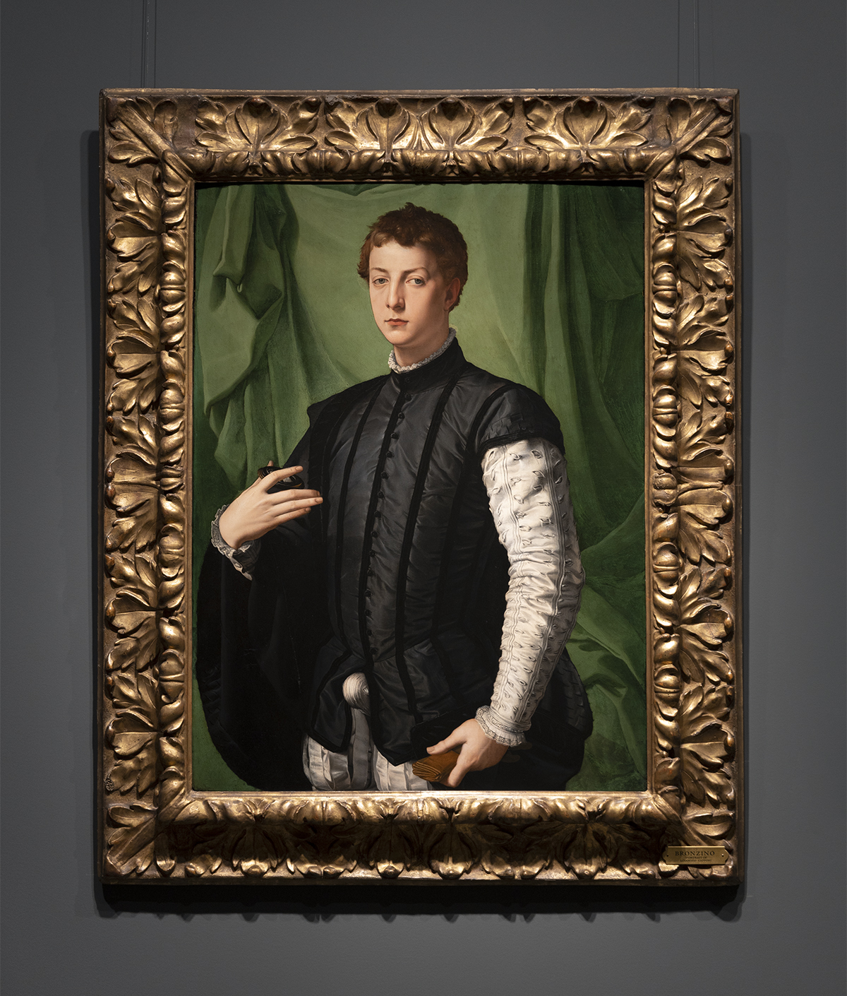 Bronzino Portrait Of A Young Man