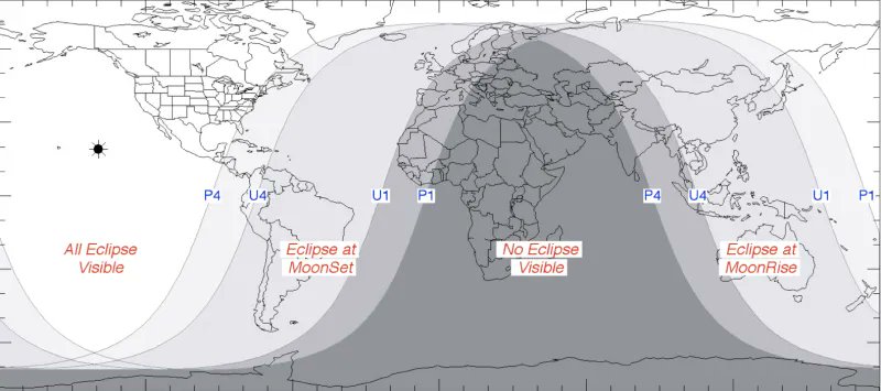 Nasa Lunar Eclipse Map