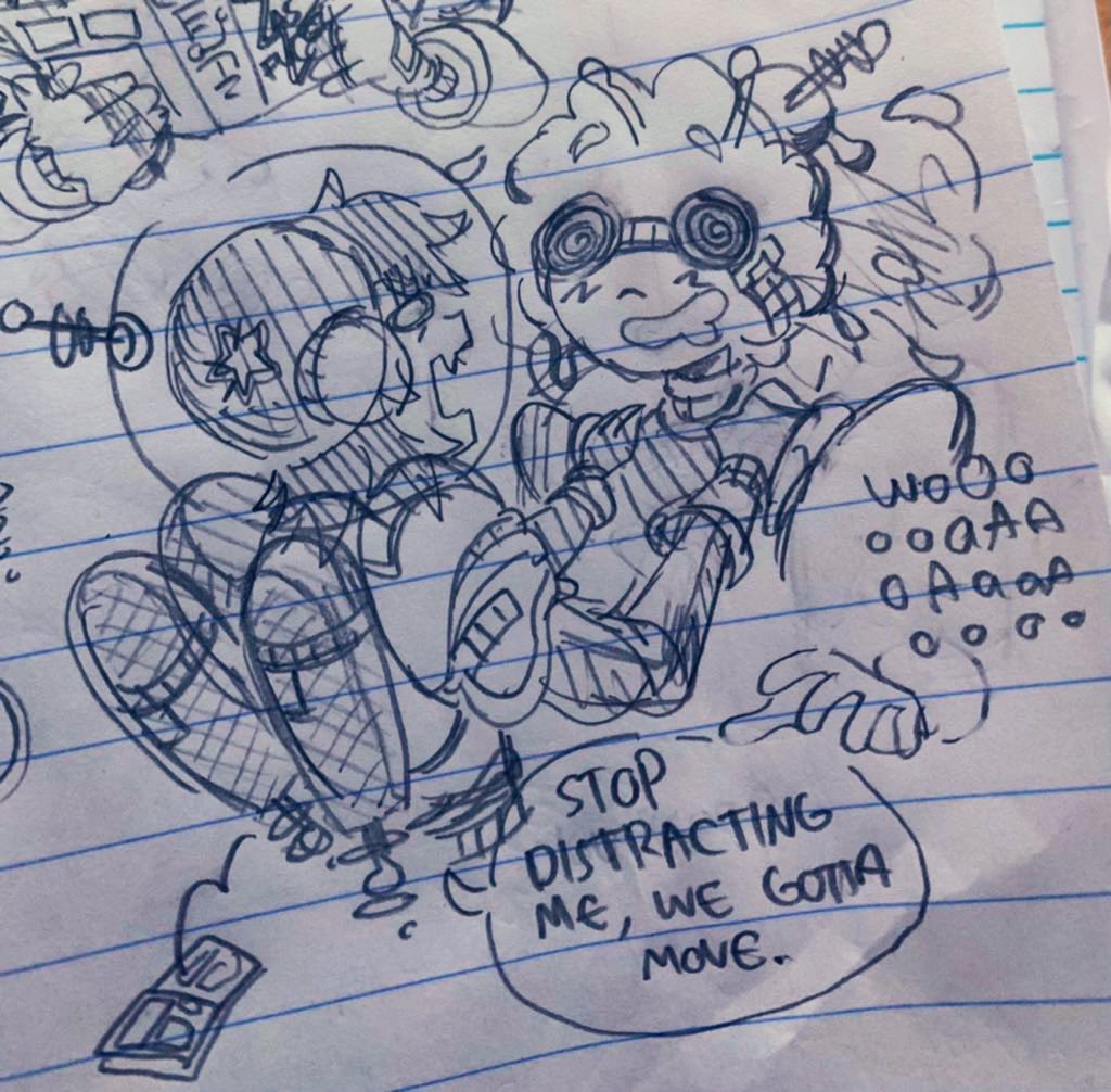 「i draw os!dsmp all the time it's just doodles… i will start 」brocc🎗🇨🇺の漫画