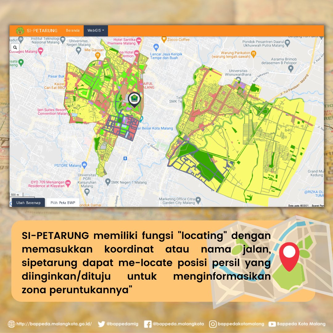 Map Kota Malang
