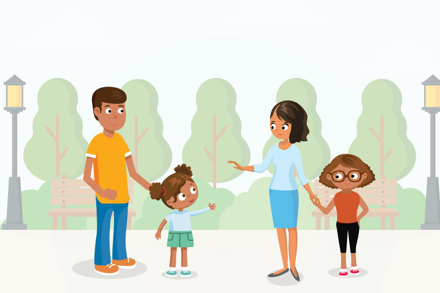 Blended Family Cartoon