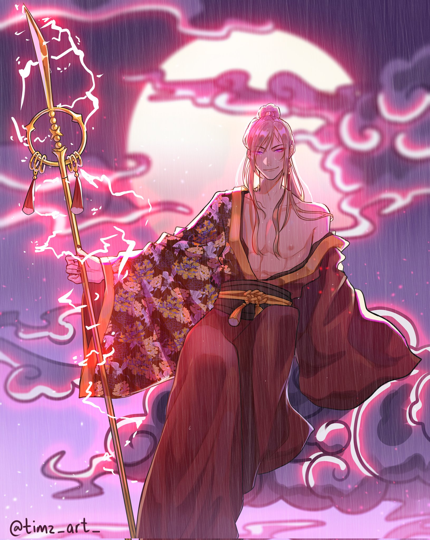 Anime Lightning God