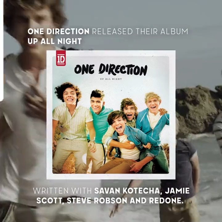 One Direction Album Cover Up All Night