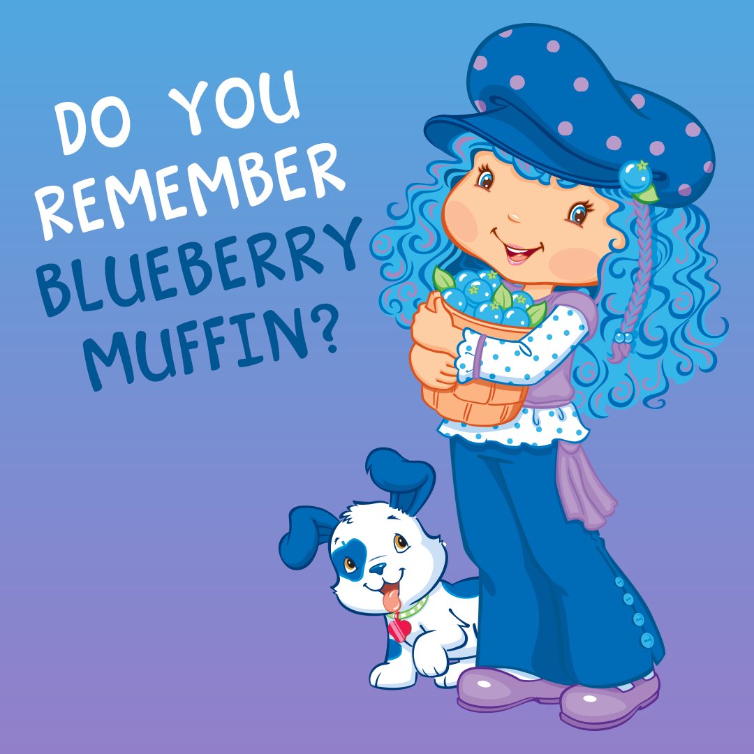 Strawberry Shortcake Blueberry Muffin