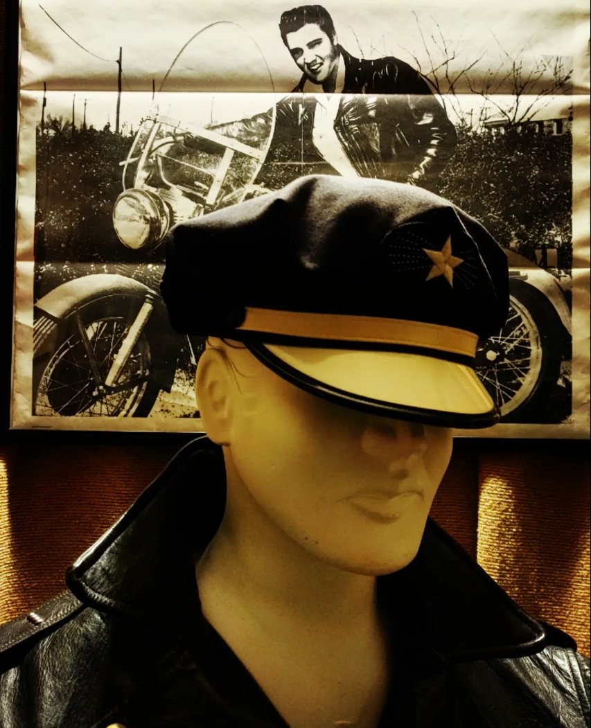 Elvis Motorcycle Cap