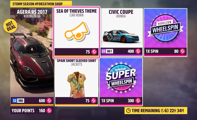 How to get Forzathon Shop points in Forza Horizon 5