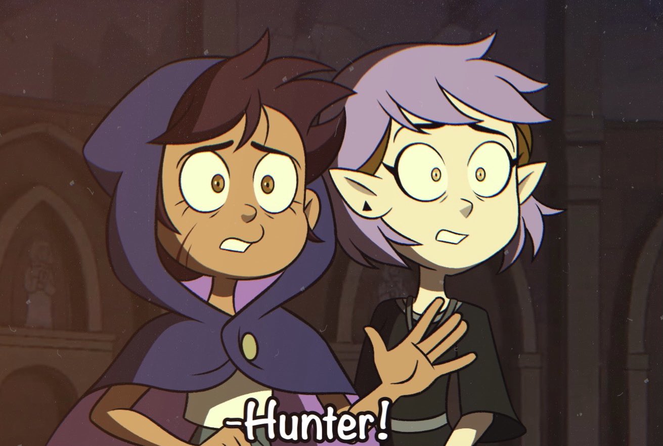 GogolaStar on Twitter: "What if Hunter will be possesed like Marcy from Amphibia? 🥲 #theowlhouse ...