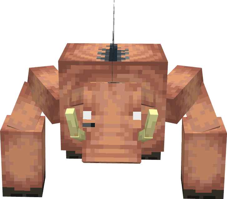 Papercraft Minecraft Mutant Spider