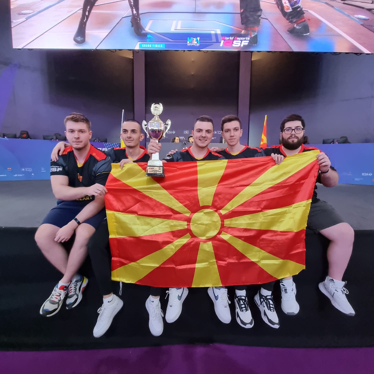IESF on Twitter: "CS:GO CHAMPION - North Macedonia! 🏆🏆 aidKiT, kyxsan, CacaNito, stYleEeZ, fodor ...