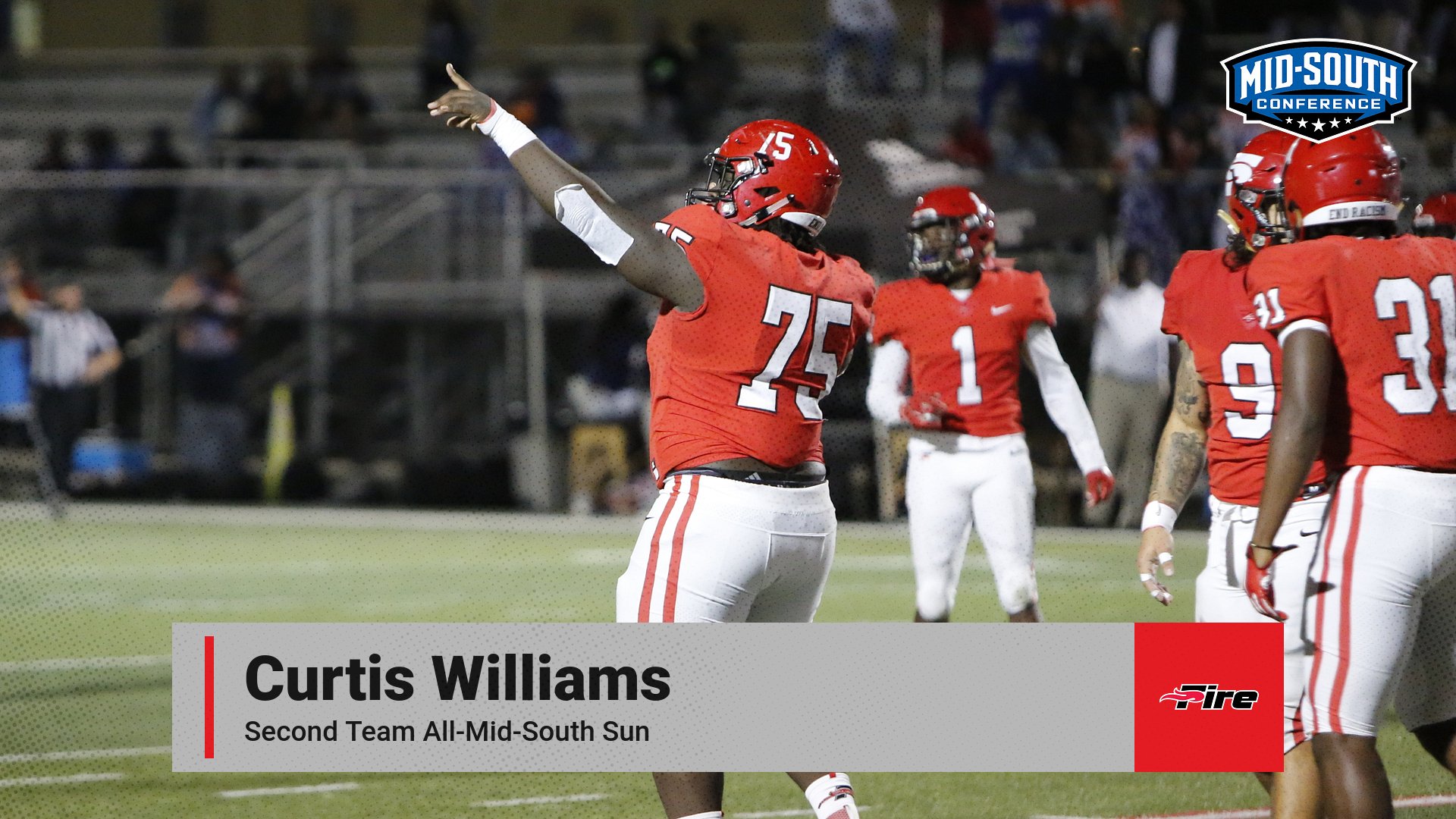 Curtis Williams Football