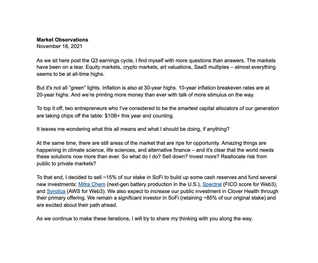 Chamath Palihapitiya on Twitter: Chamath Palihapitiya on Twitter: