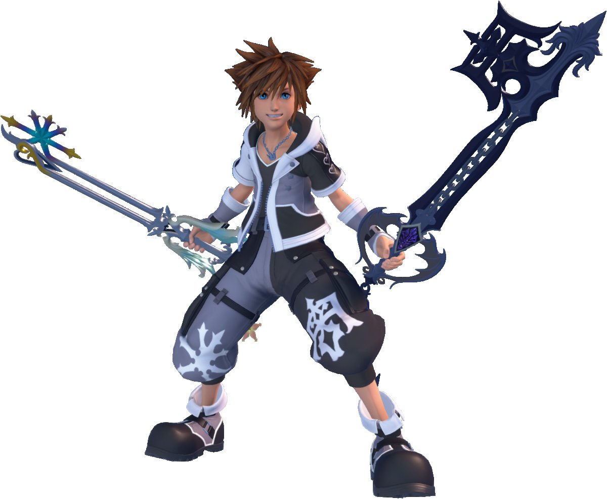 Kingdom Hearts 3 Sora Render