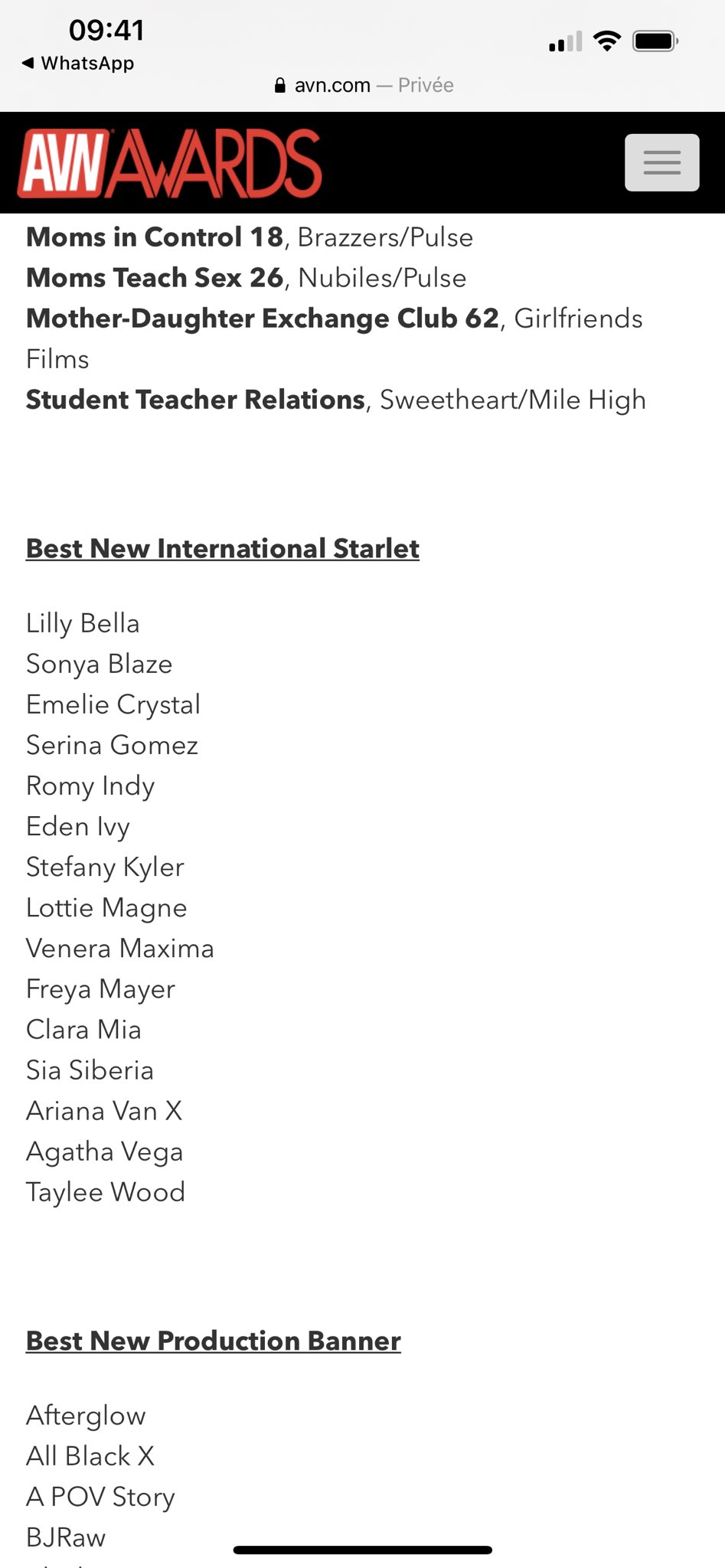 TW Pornstars - ClaraMiaOfficial. Twitter. Nominée pour les AVN 2022 🔥🔥. 8:59 AM - 19 Nov 2021