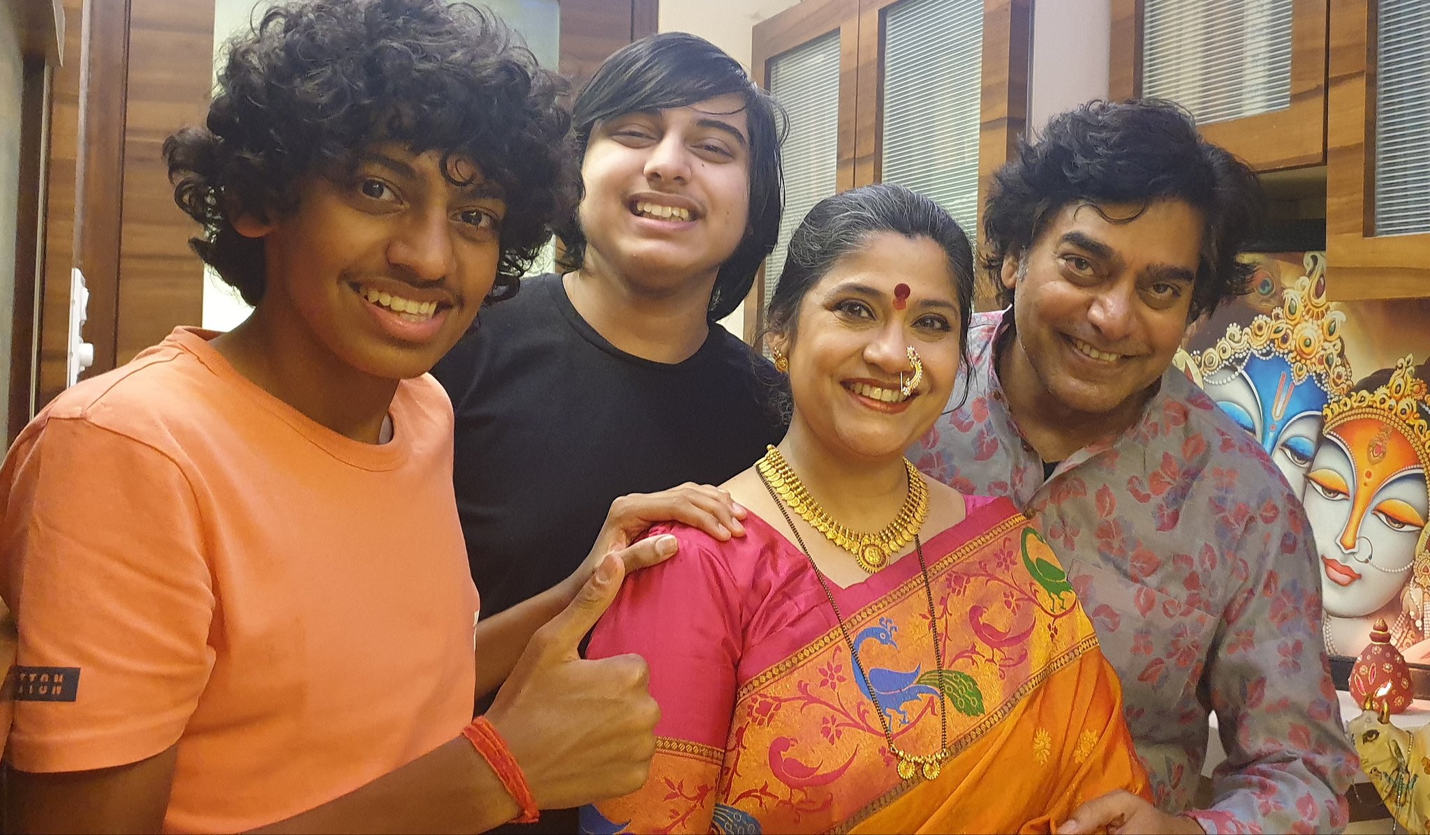 Renuka Shahane Kids
