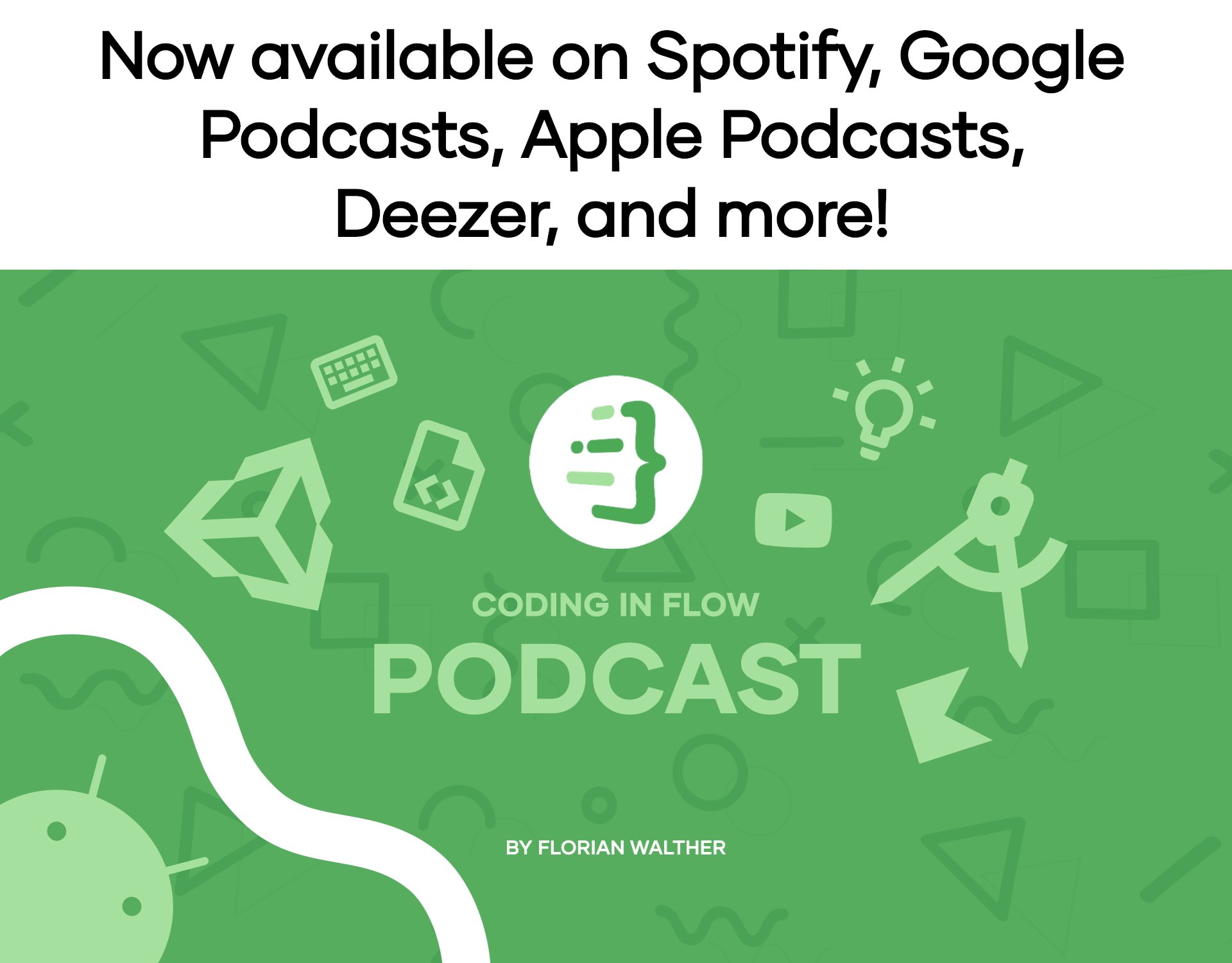 Coding in Flow on Twitter: "All current episodes are now up on all podcast platforms 🤩 Listen to ...