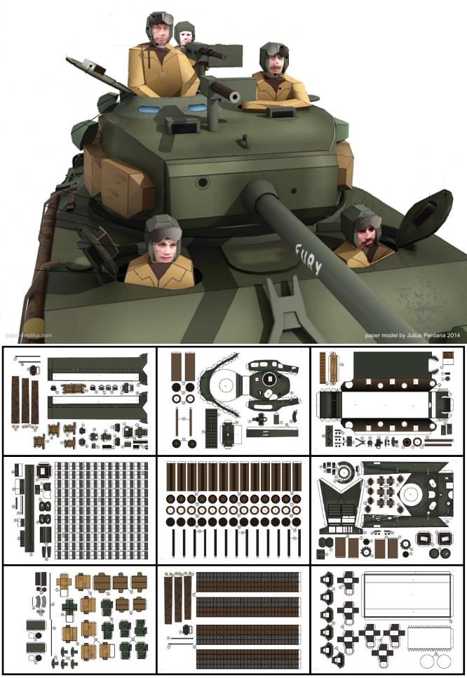 Papercraft Military Vehicles