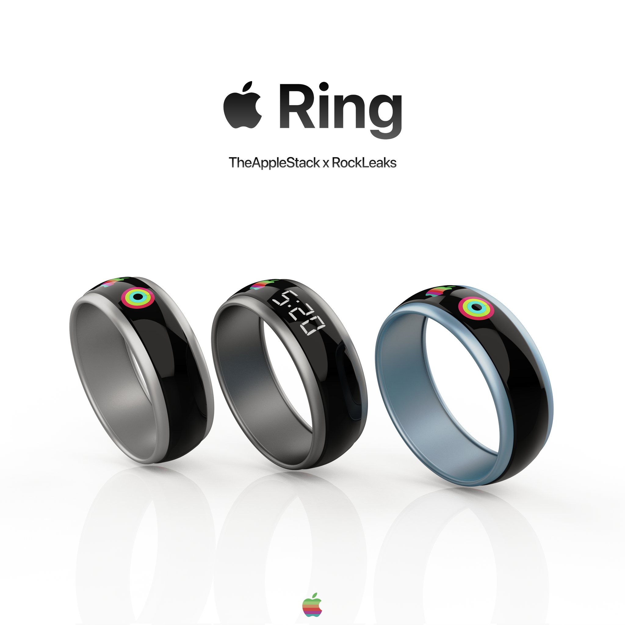 Rock Leaks on Twitter: " Apple ring - Concept Work: @theapplestack & @rockleaks #apple # ...